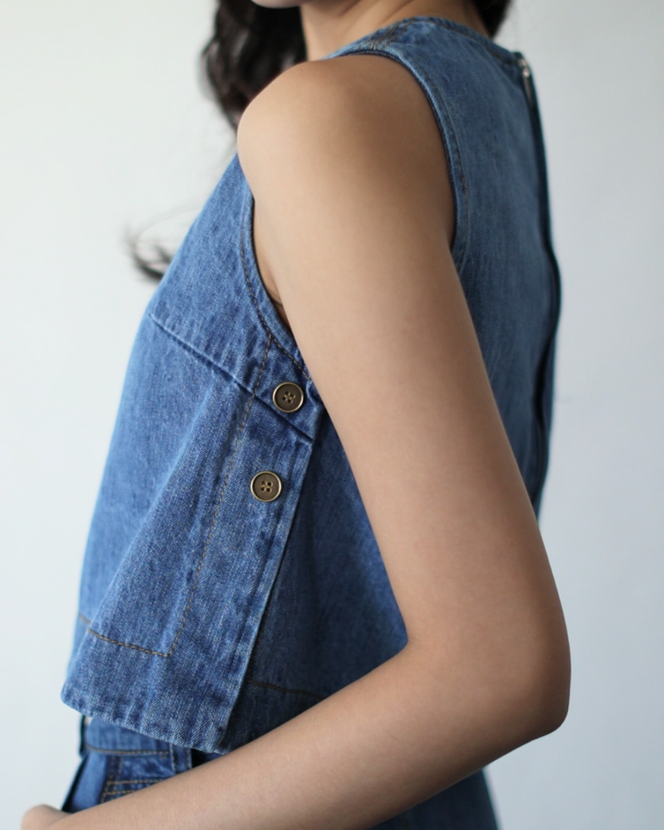 Maude Top Light Blue